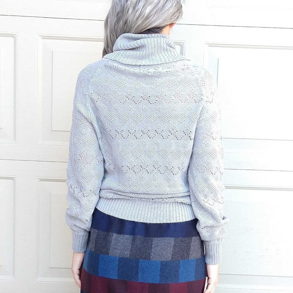 Kimlon Vintage 1970's Cowlneck Sweater M (F6) - Gem